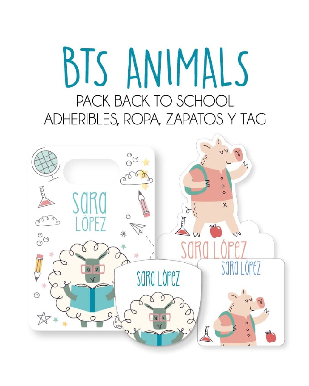 Pack Back to School Bts Animals - Pack Back to School Bts Animals\