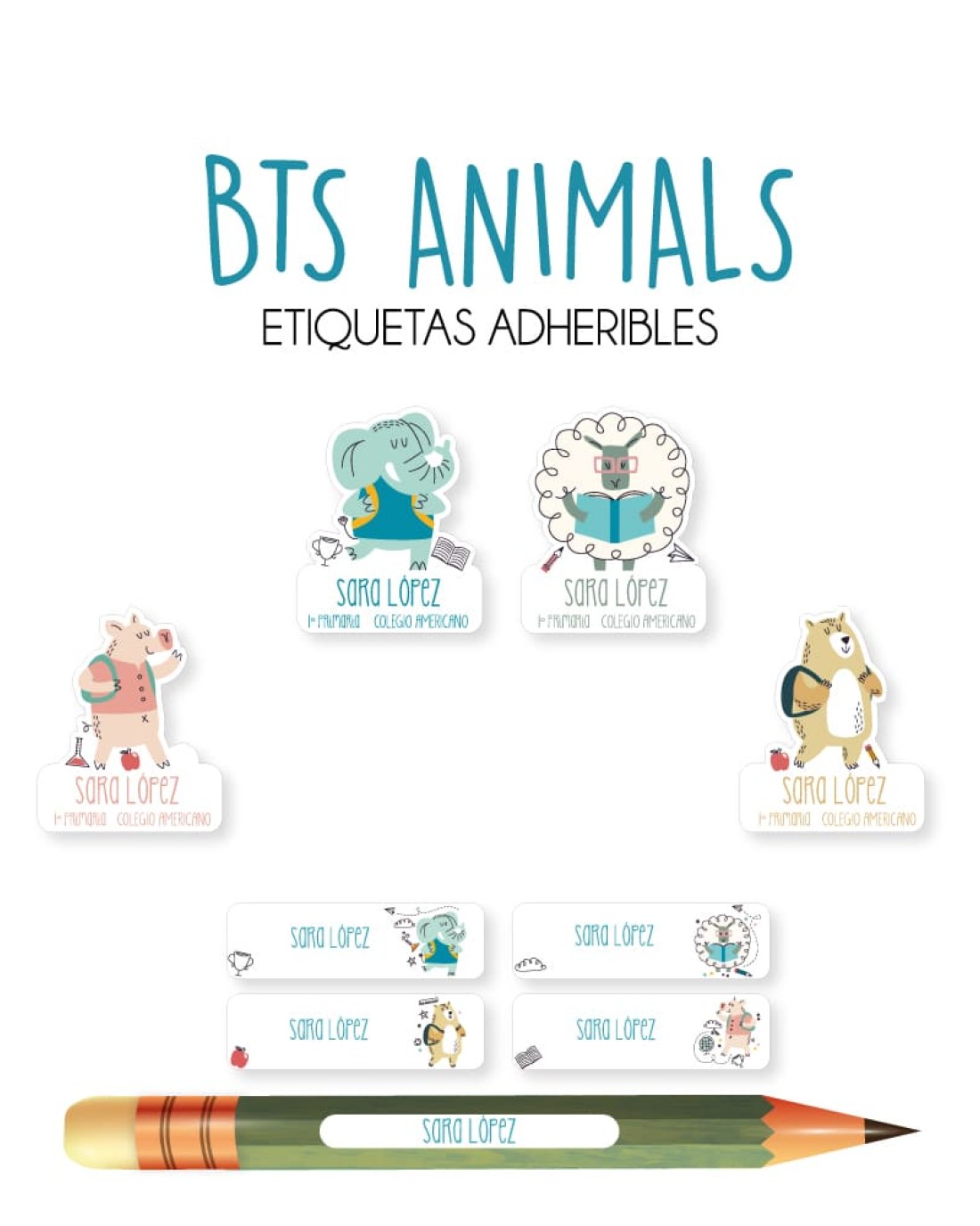 StampaEscuela Adheribles Bts Animals - Escuela Adheribles Bts ...