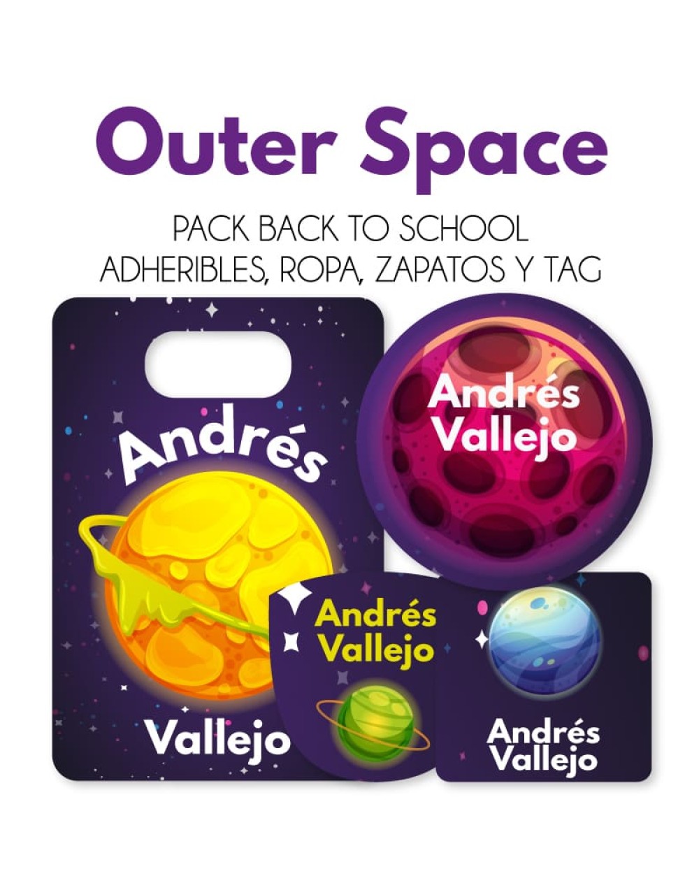 StampaPack Back to School Outer Space - Pack Back to School Outer ...