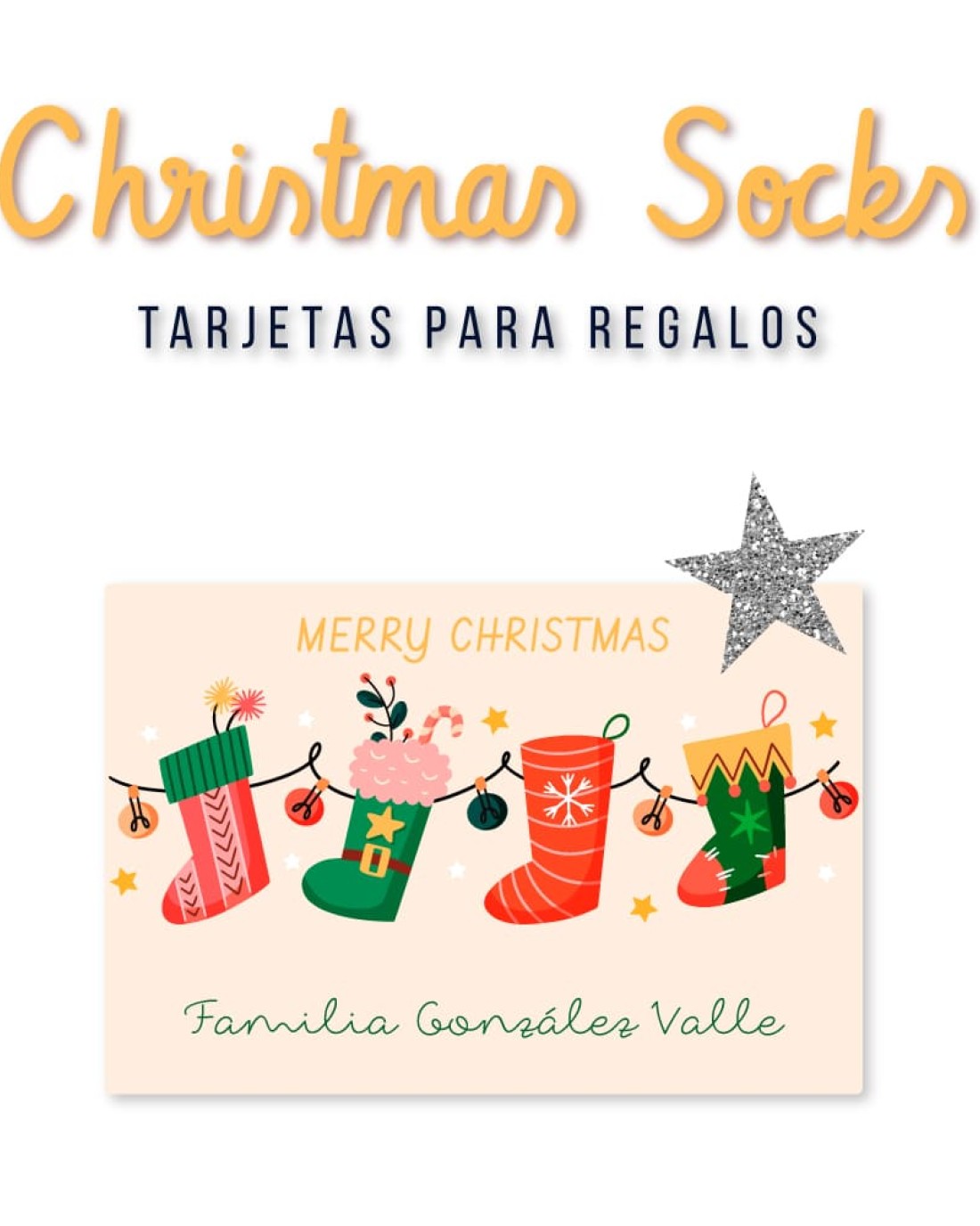 Stampa | Tarjetas para Regalos de Navidad | Personaliza tus Regalos