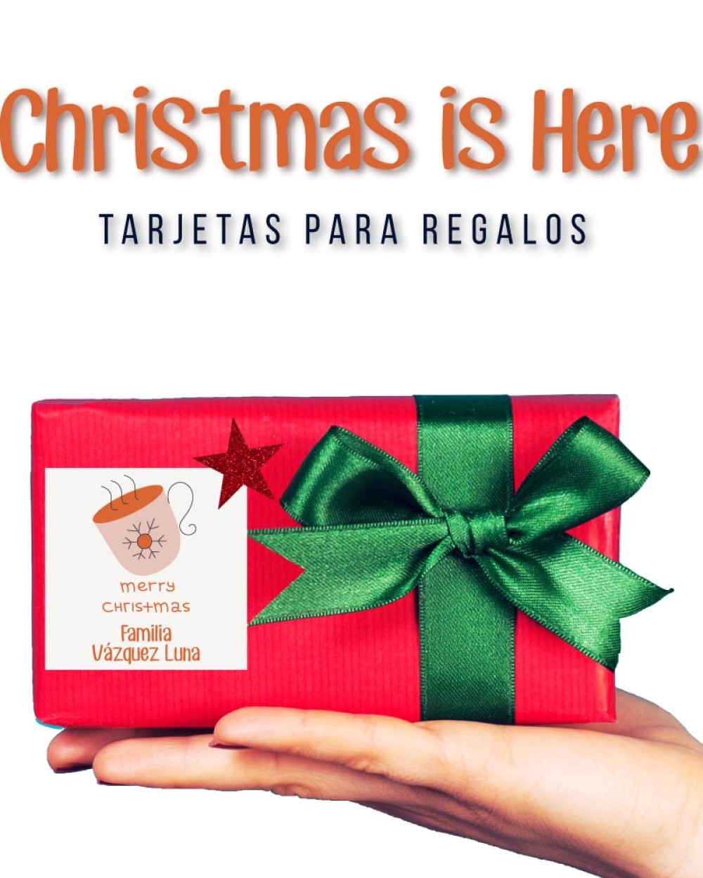 Stampa | Tarjetas para Regalos de Navidad | Personaliza tus Regalos