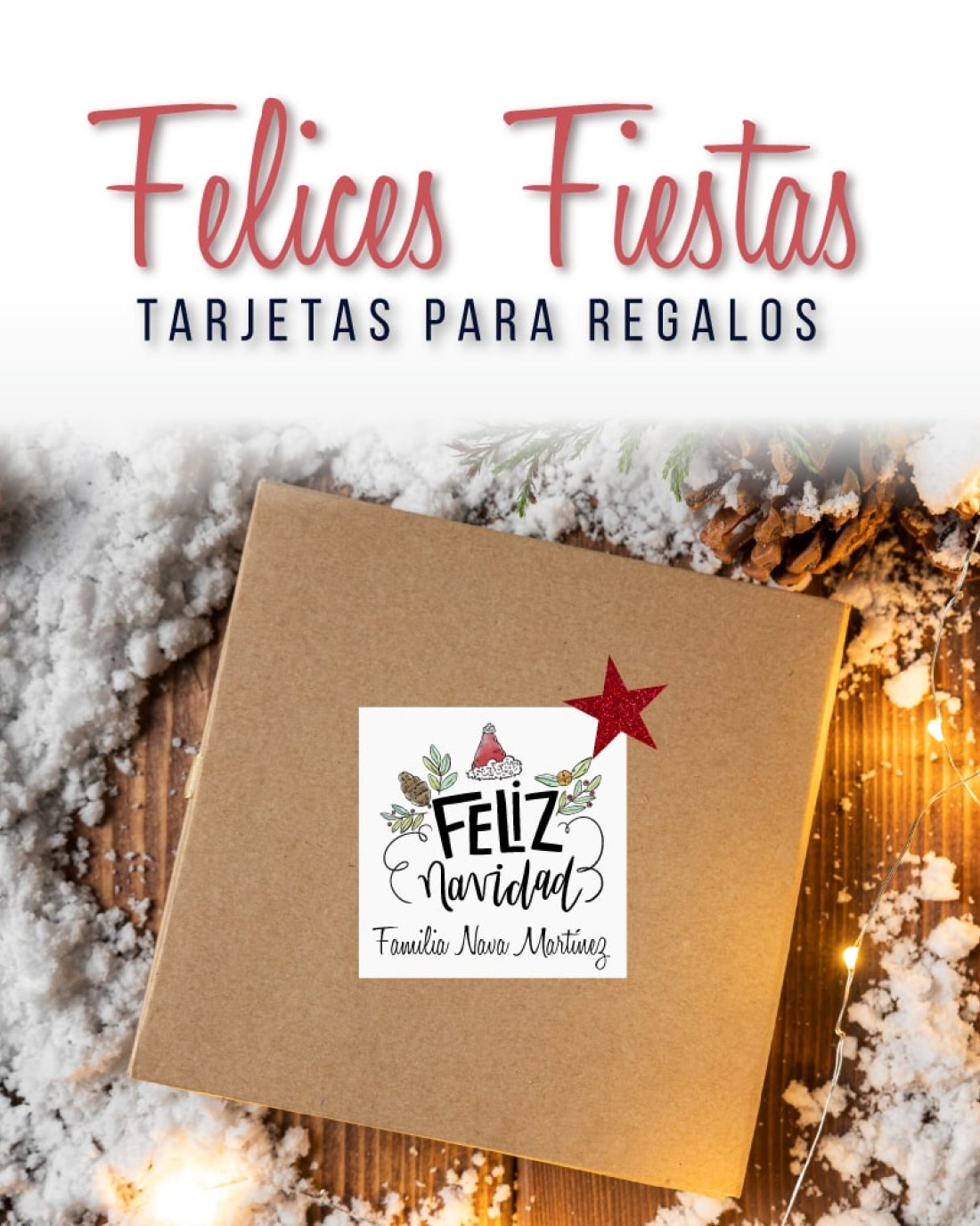 Navidad Tarjetas Felices Fiestas - Navidad Tarjetas Felices Fiestas\