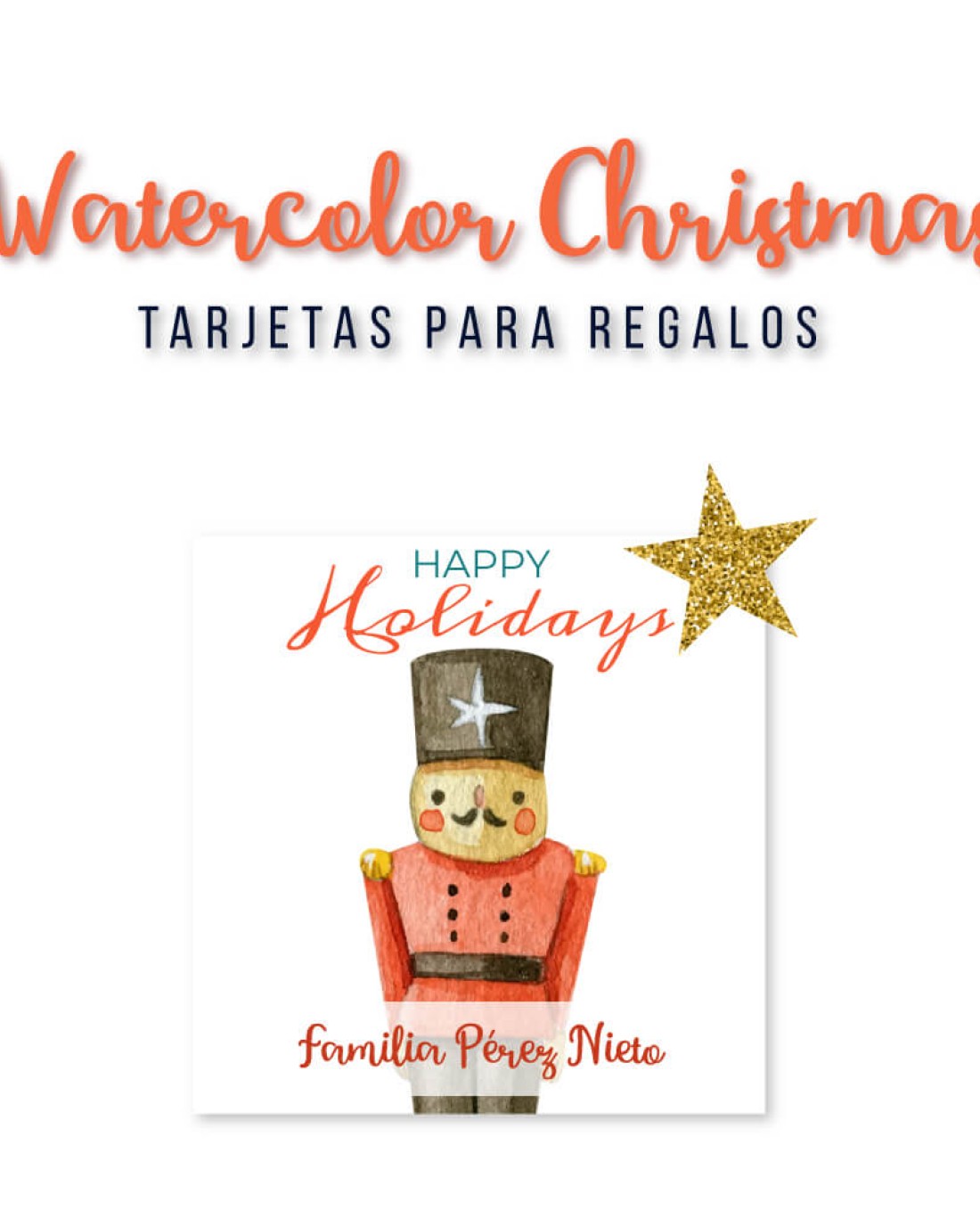Stampa | Tarjetas para Regalos de Navidad | Personaliza tus Regalos