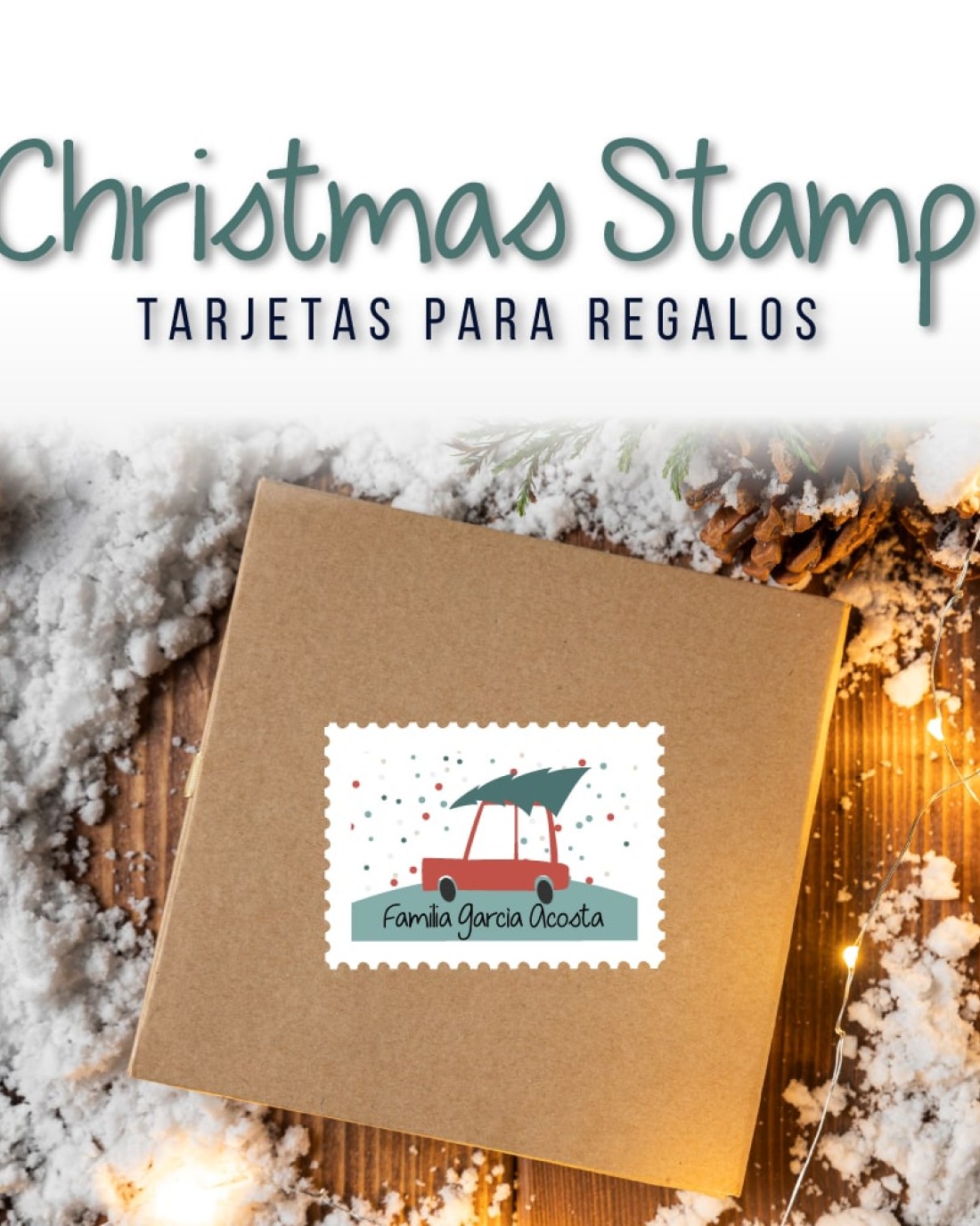 Stampa | Etiquetas para Regalos de Navidad | Personaliza tus Regalos