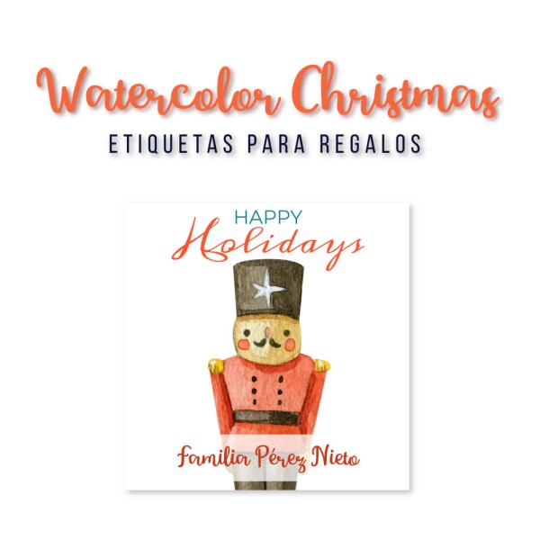 Stampa | Etiquetas para Regalos de Navidad | Personaliza tus Regalos