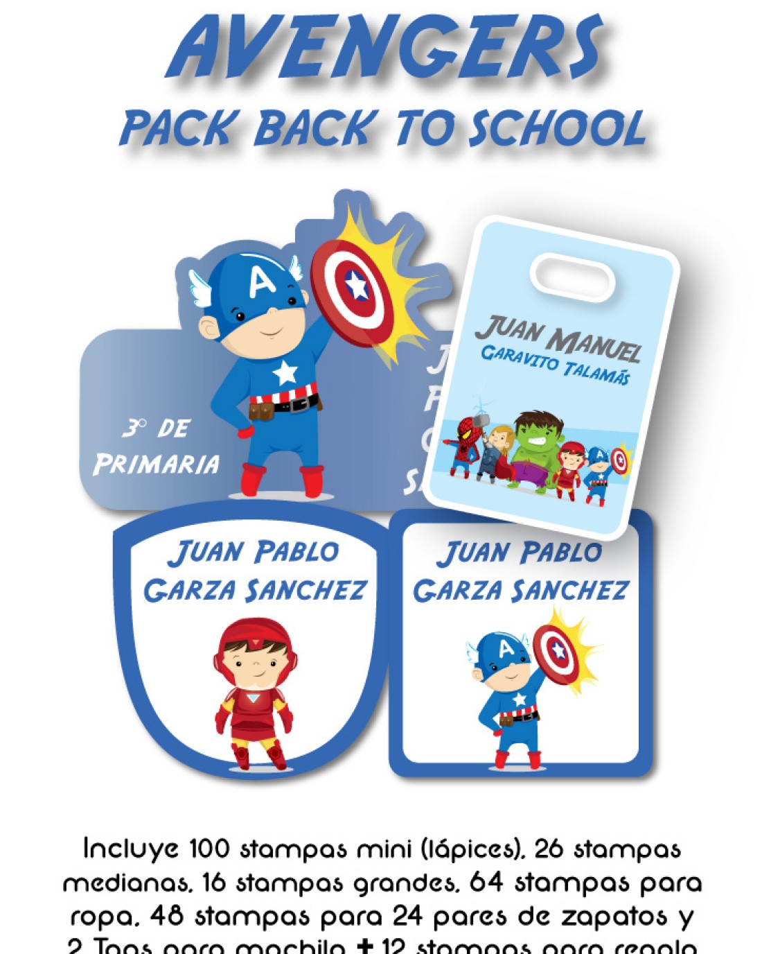 Pack Back to School Avengers - Pack Back to School Avengers\