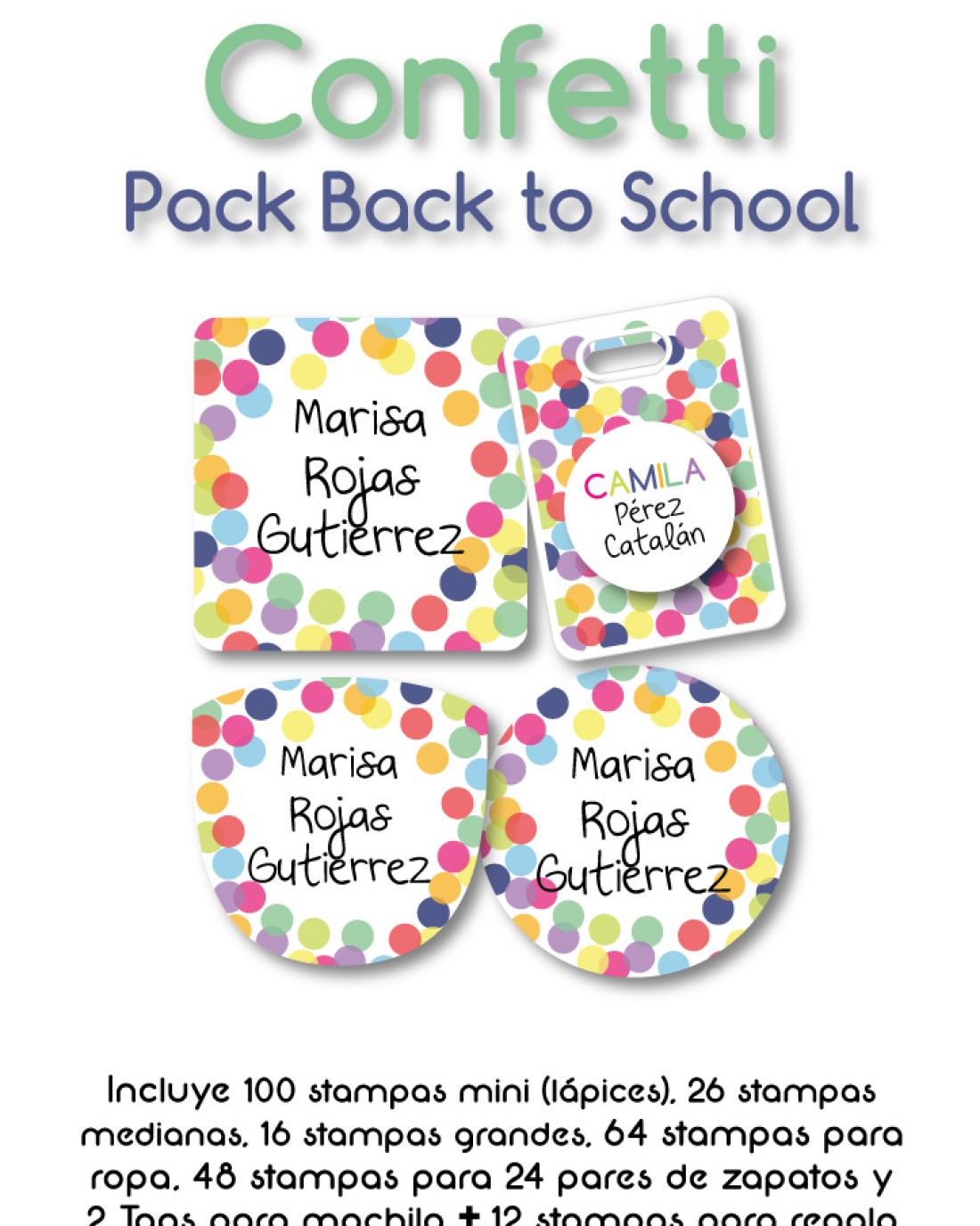Pack Back to School Confetti - Pack Back to School Confetti\