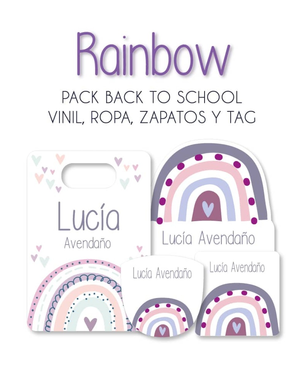Pack Back to School Rainbow - Pack Back to School Rainbow\