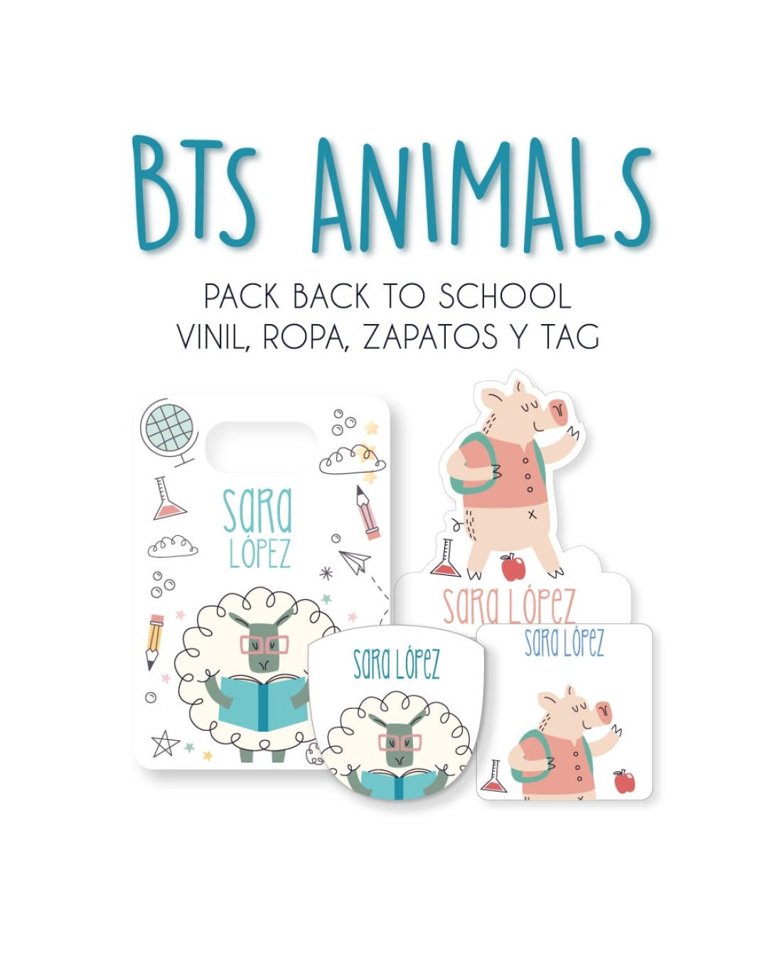 Stampa | Pack Back to School | Etiquetas para Regreso a Clases