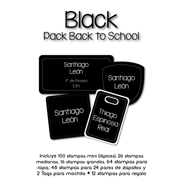 Stampa | Pack Back to School | Etiquetas para Regreso a Clases
