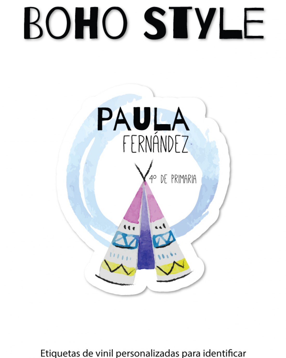 Stampa | Etiquetas Adhesivas para Escuela | Stampa México - Resistentes ...