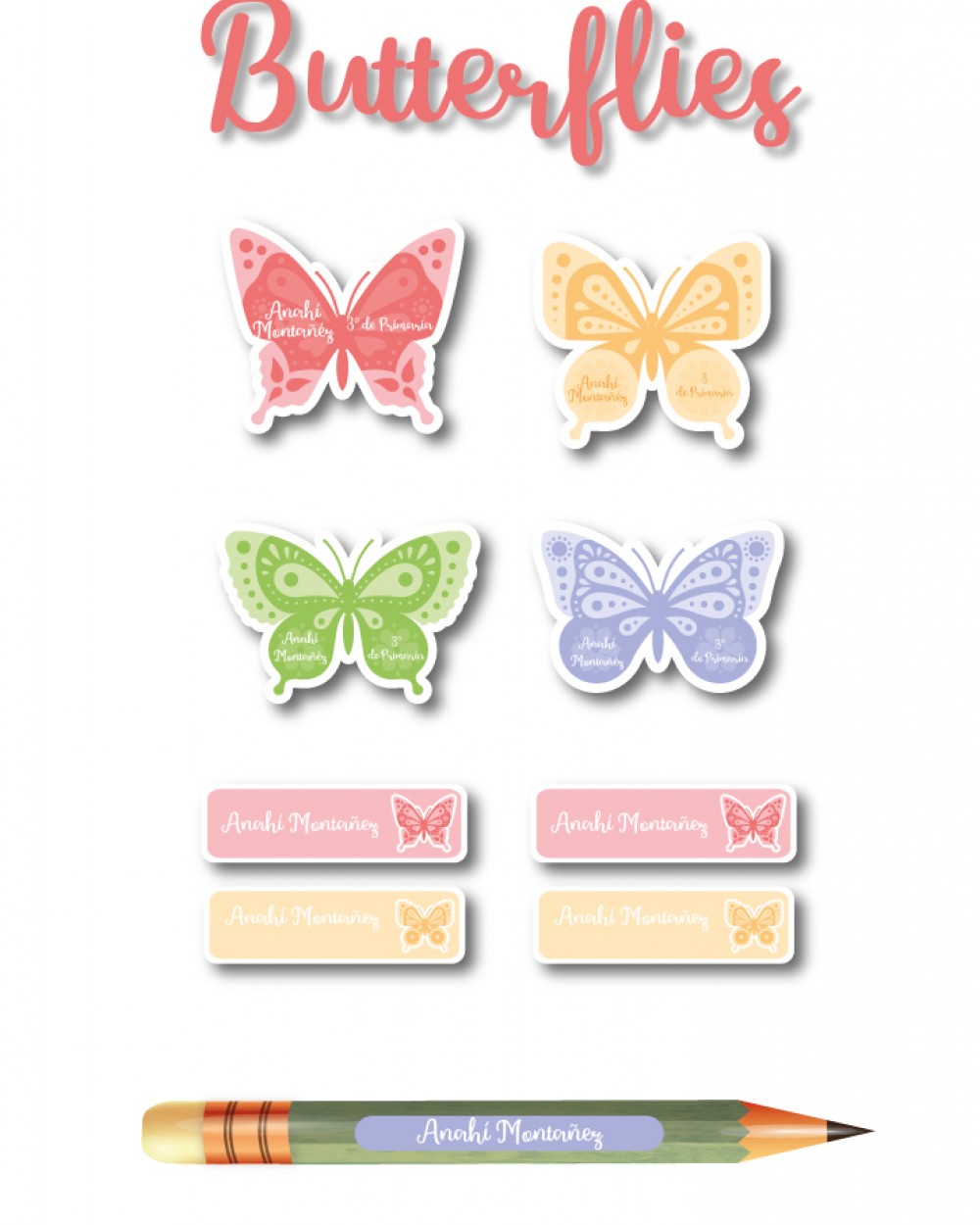 Stampa | Pack Back to School | Etiquetas para Regreso a Clases