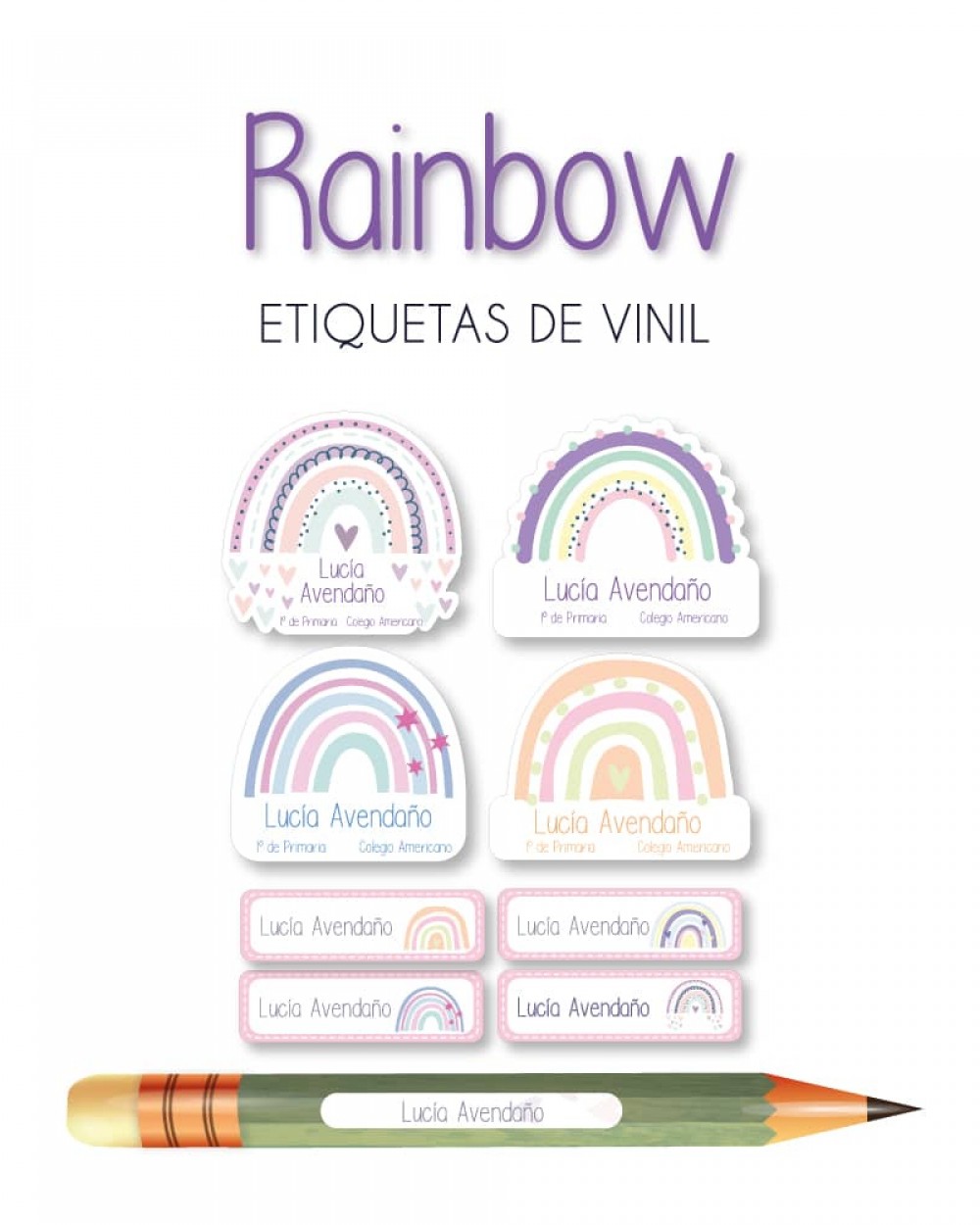 Stampa | Pack Back to School | Etiquetas para Regreso a Clases