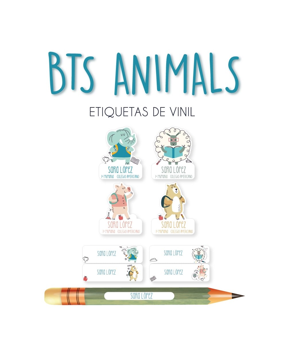 Stampa | Pack Back to School | Etiquetas para Regreso a Clases