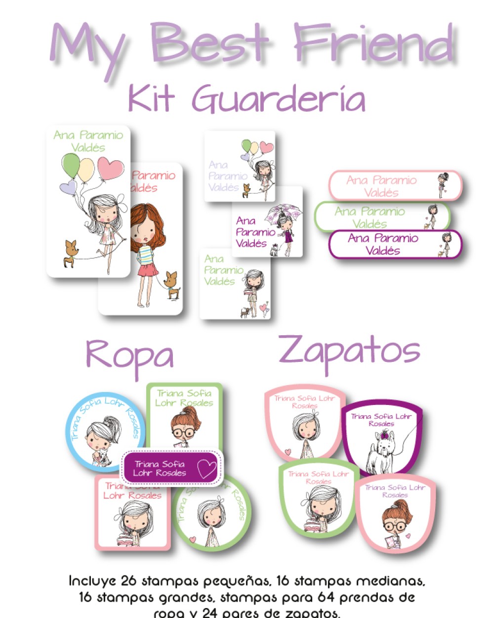 Kit Guarderia My Best Friend - Kit Guardería My Best Friend\