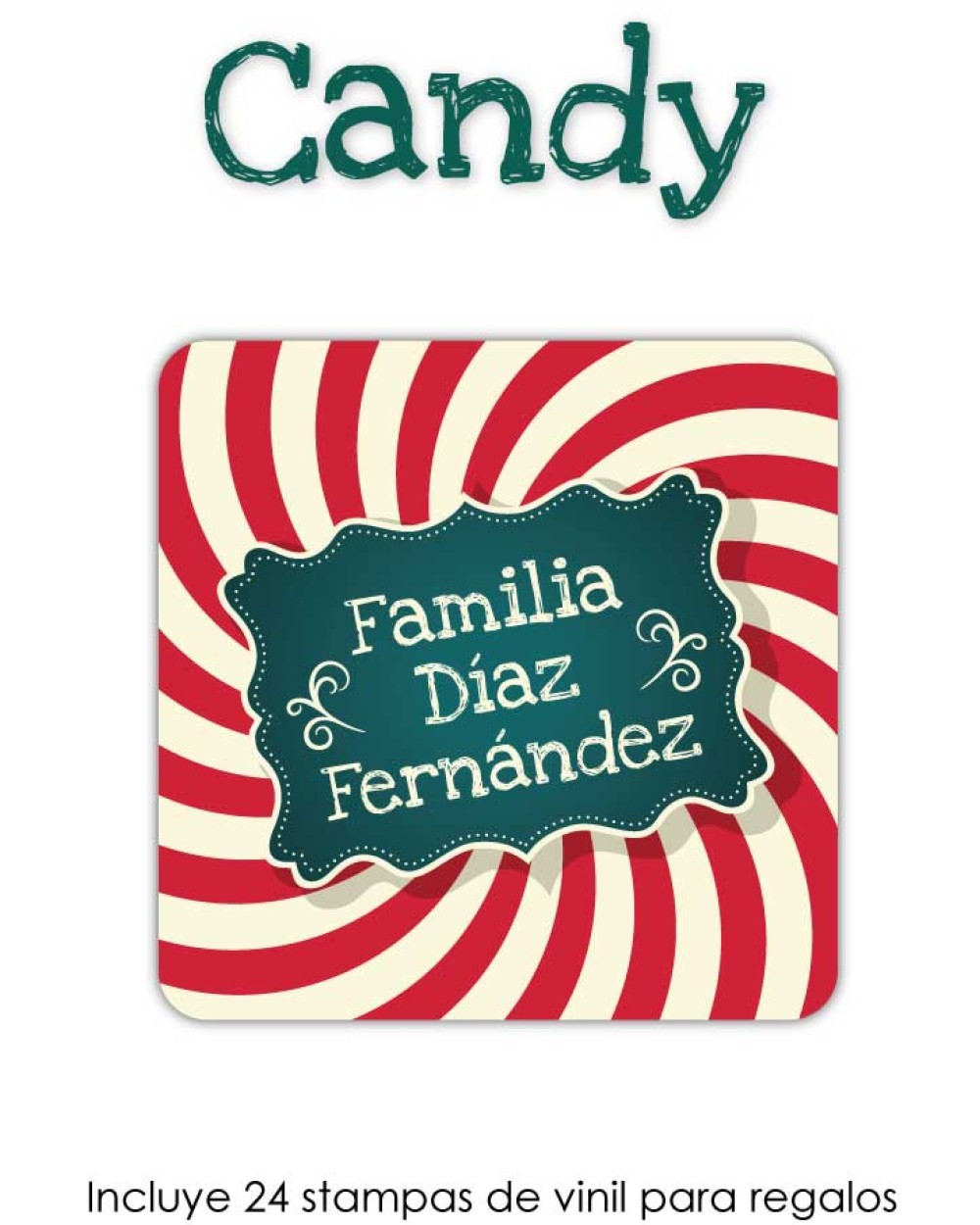 Stampa | Etiquetas para Regalos de Navidad | Personaliza tus Regalos