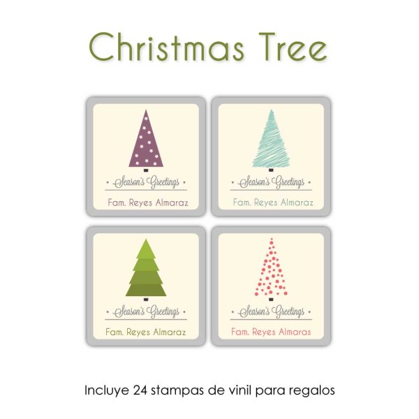 Stampa | Etiquetas para Regalos de Navidad | Personaliza tus Regalos