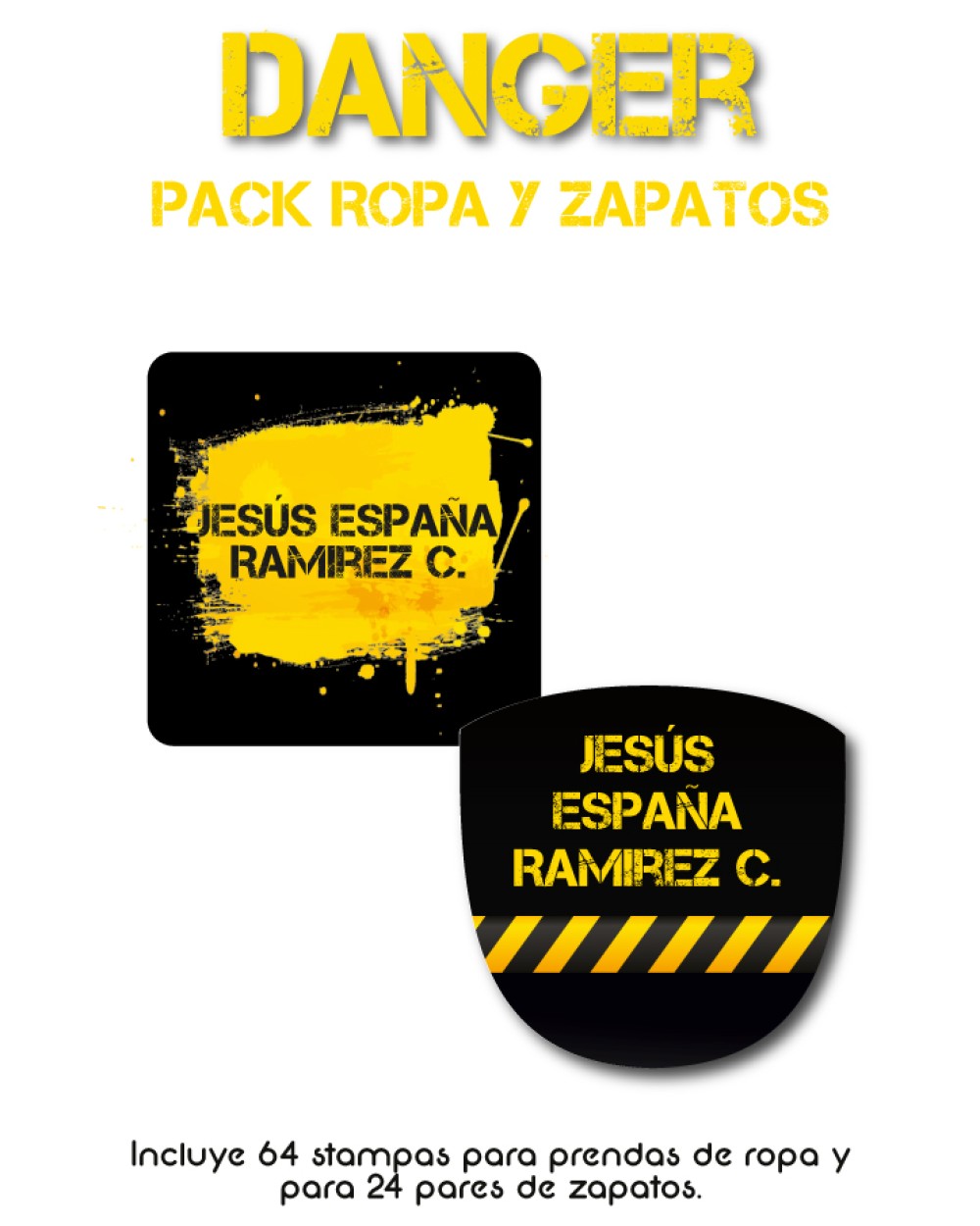 Pack Ropa y Zapatos Danger - Pack Clothes & Shoes Danger\