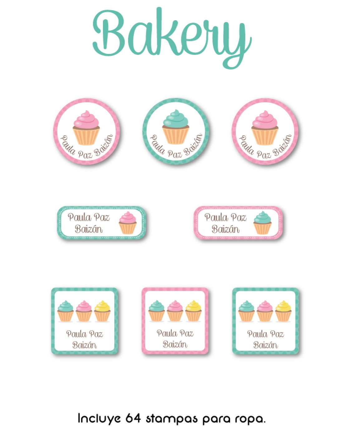 Pack Ropa y Escuela Bakery - Pack Clothes & School Bakery\