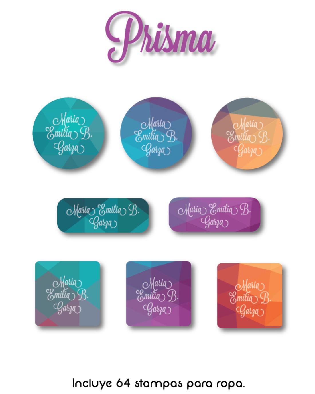 Pack Ropa y Escuela Prisma - Pack Clothes & School Prisma\