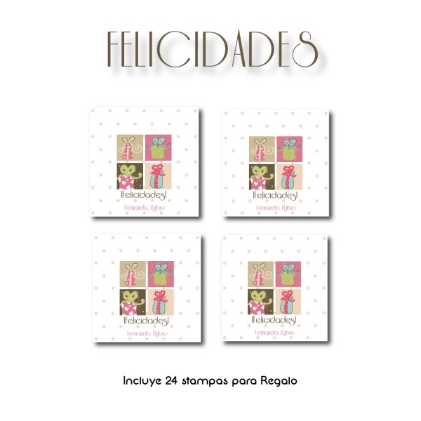 Stampa | Etiquetas para Regalos | Personaliza Fiestas Infantiles
