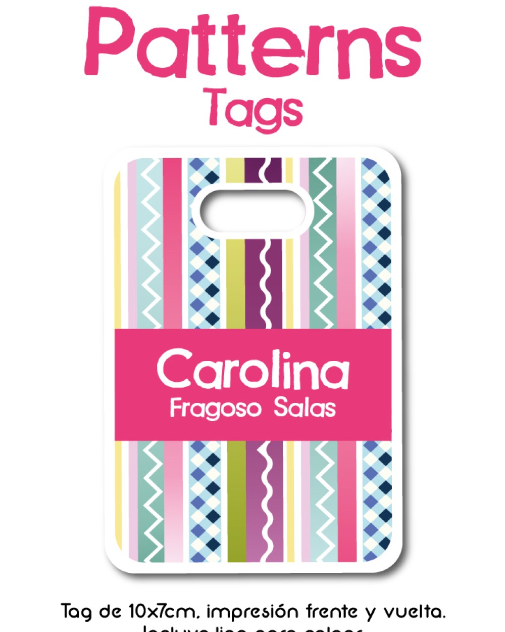 Stampa | Bag Tags | Identifica Mochilas y Maletas - Stampa