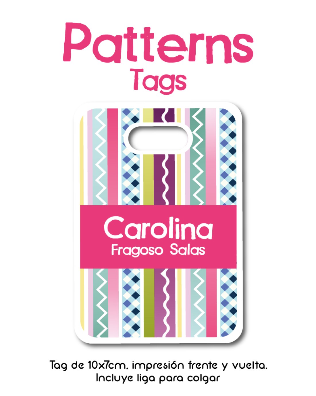 Stampa | Bag Tags | Identifica Mochilas y Maletas - Stampa